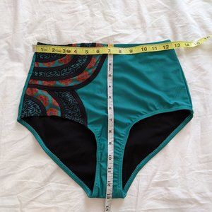 Modcloth | Swim | Nwt Set The Serene Swimsuit In Emerald | Poshmark